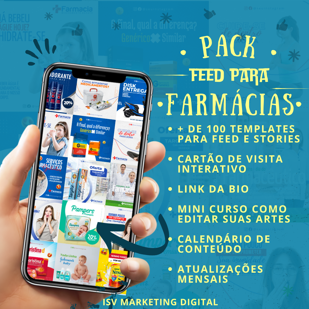 PACK FEED PARA FARMÁCIAS