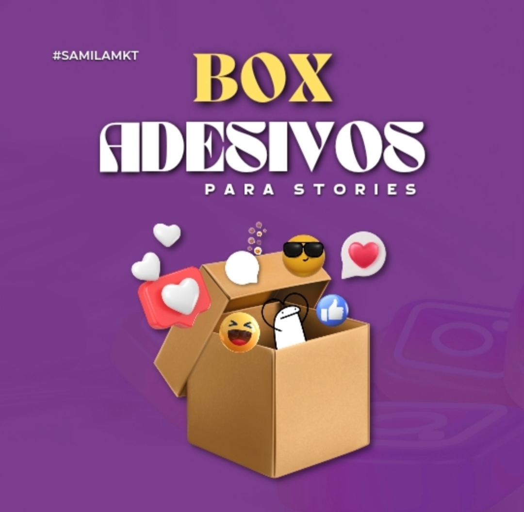 BOX ADESIVOS - Samila MKT | Hotmart