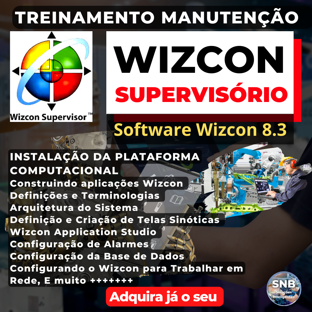 TREINAMENTO MANUTENÇÃO Supervisório Wizcon 8.3 EBOOK