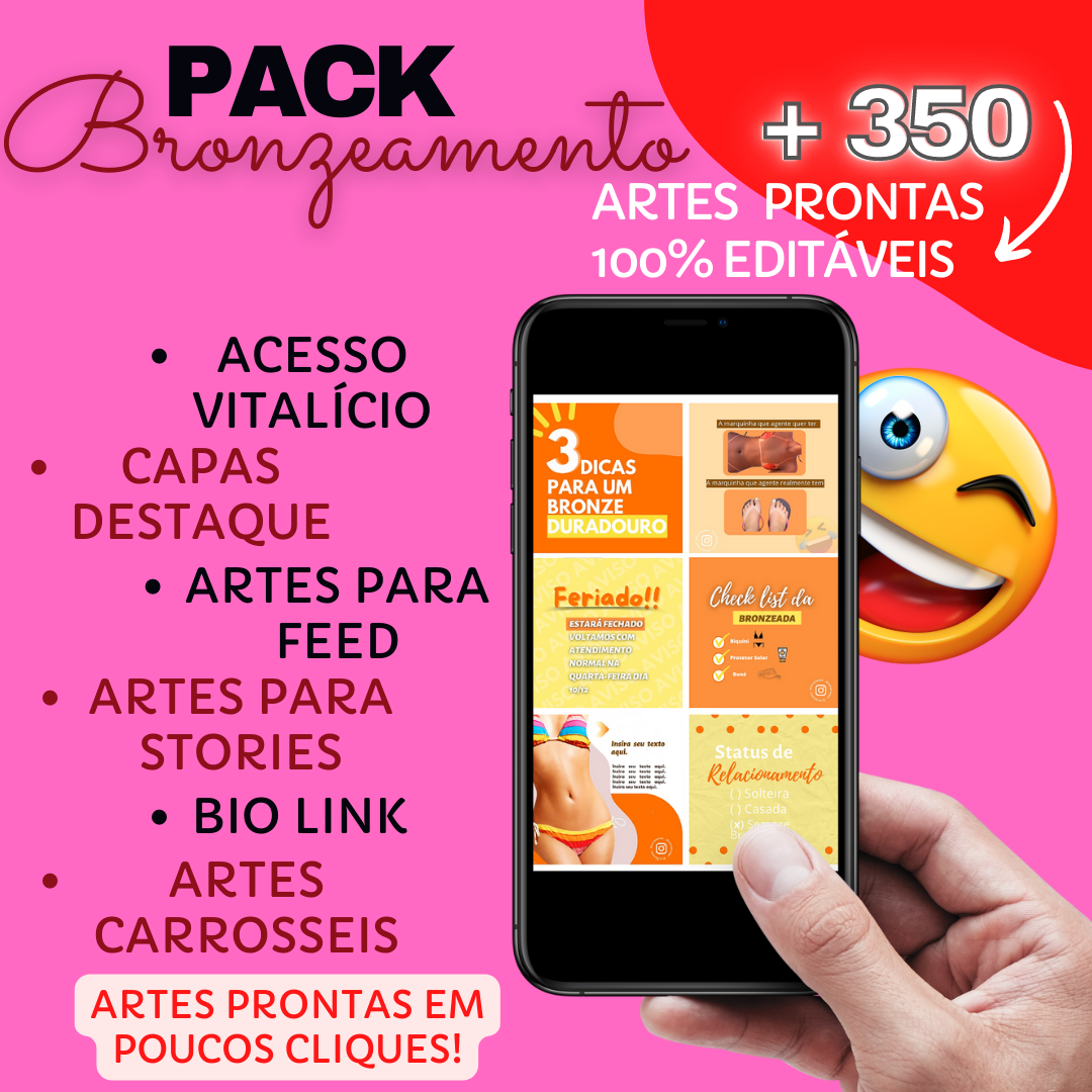 PACK BRONZEAMENTO - Leonardo Rodrigo | Hotmart