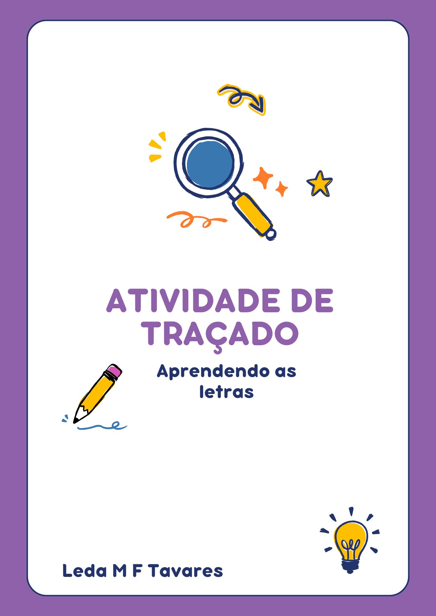 Atividades de traçado - Leda Tavares | Hotmart