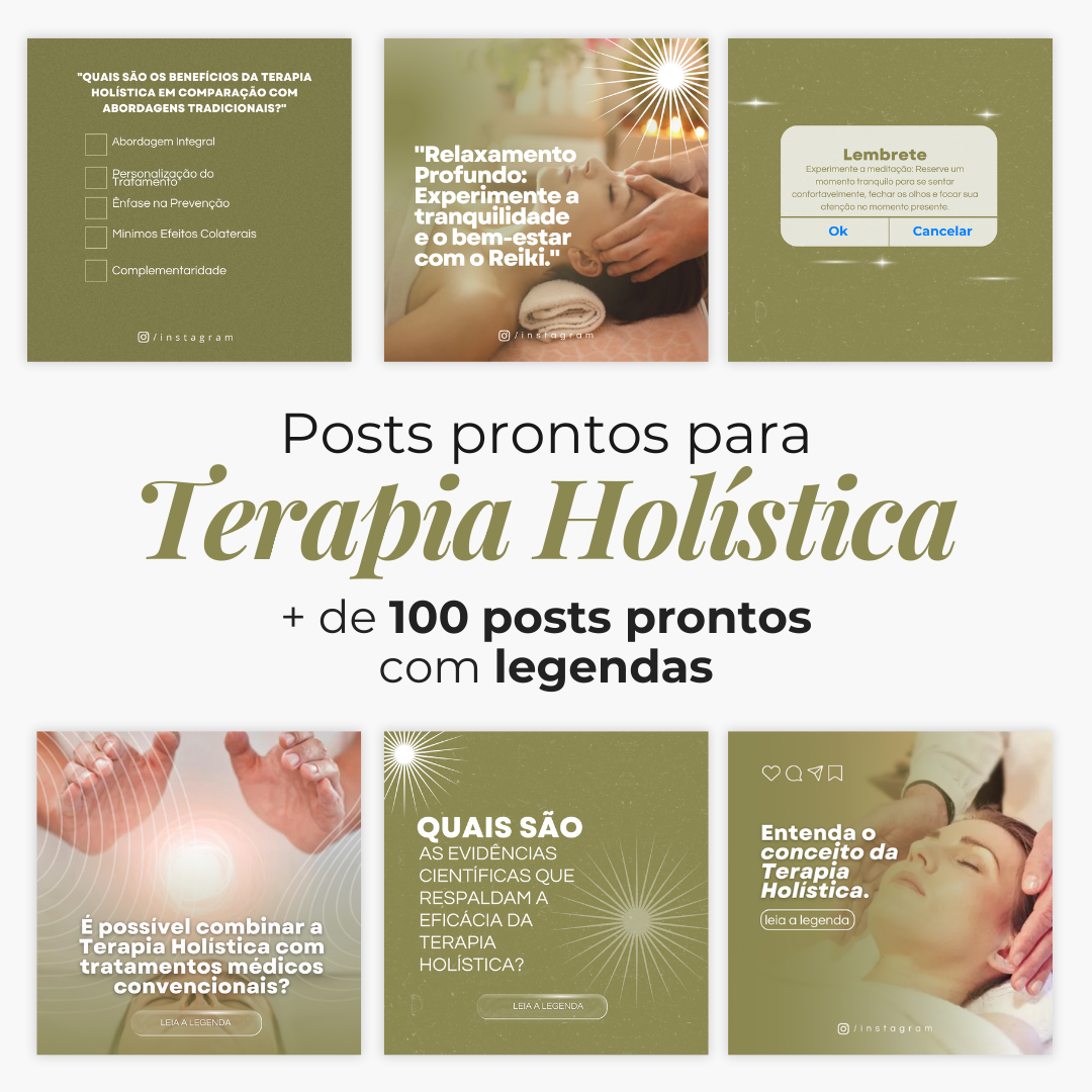 PACK PARA TERAPIA HOLÍSTICA - Aline Silva | Hotmart