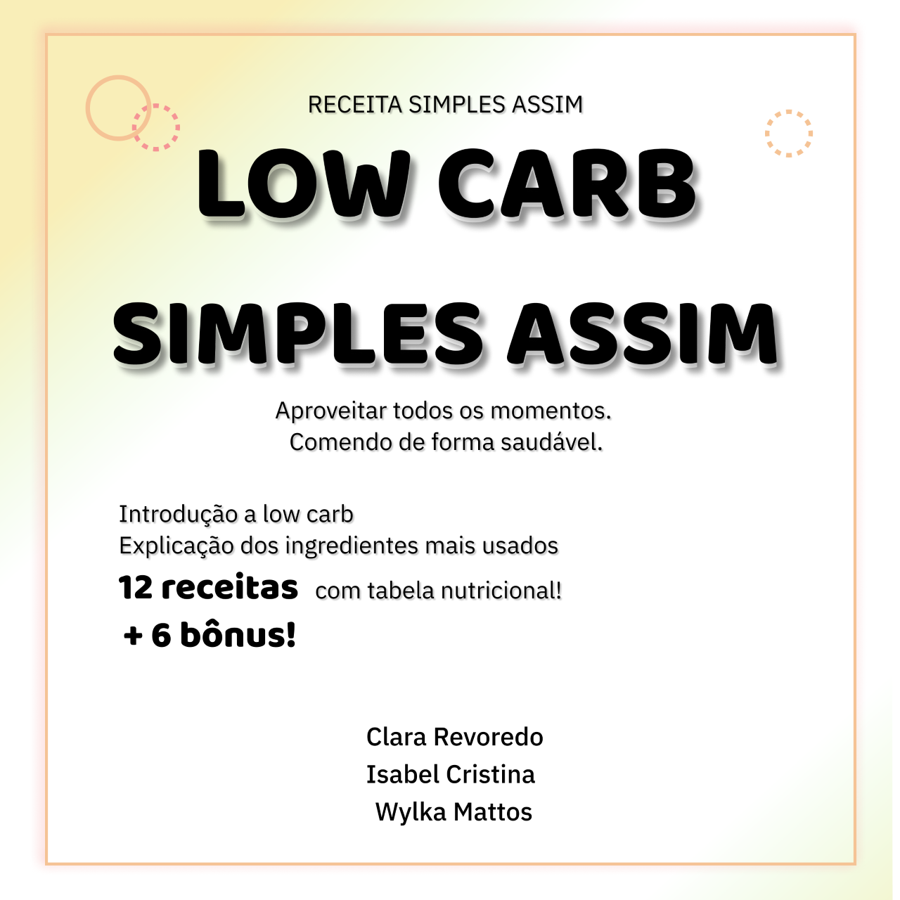 Lowcarb Simples Assim - Wylka Mattos | Hotmart