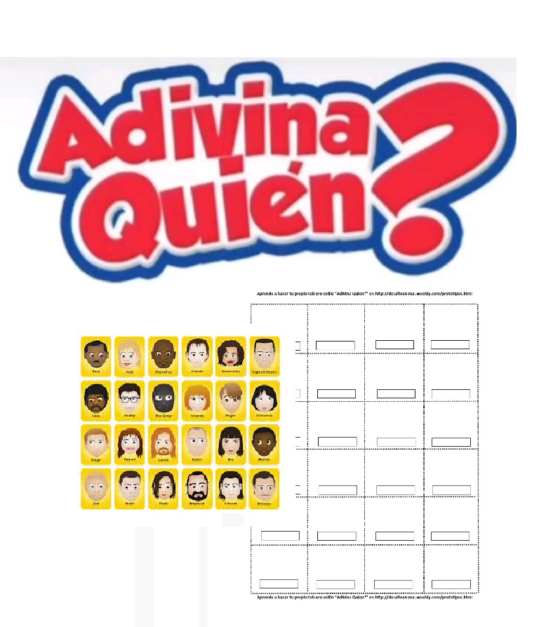 Plantilla Adivina Quien? | Hotmart