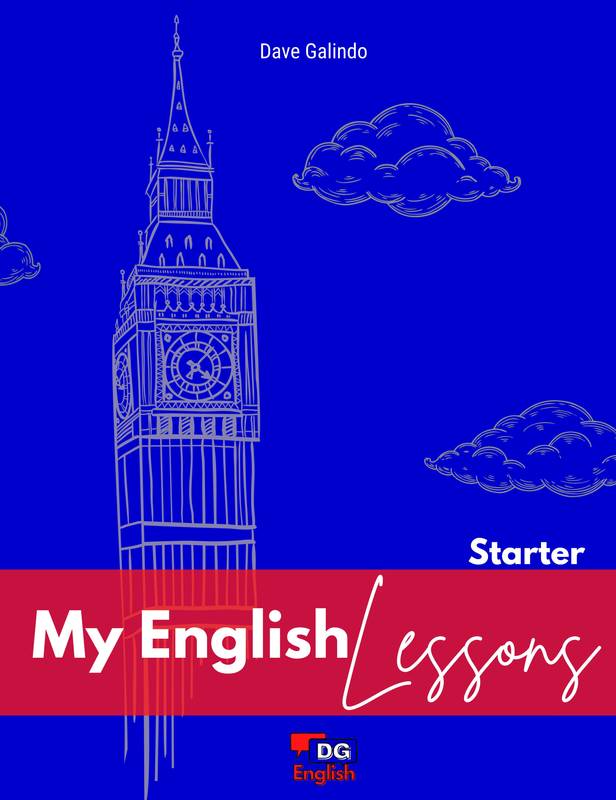 My English Lessons - Starter (Tam 15 x 20 cm) - Dave Galindo | Hotmart