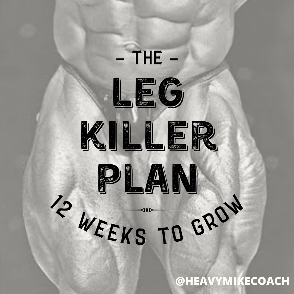 THE LEG KILLER PLAN - 12 Semanas - HEAVY MIKE COACH | Hotmart