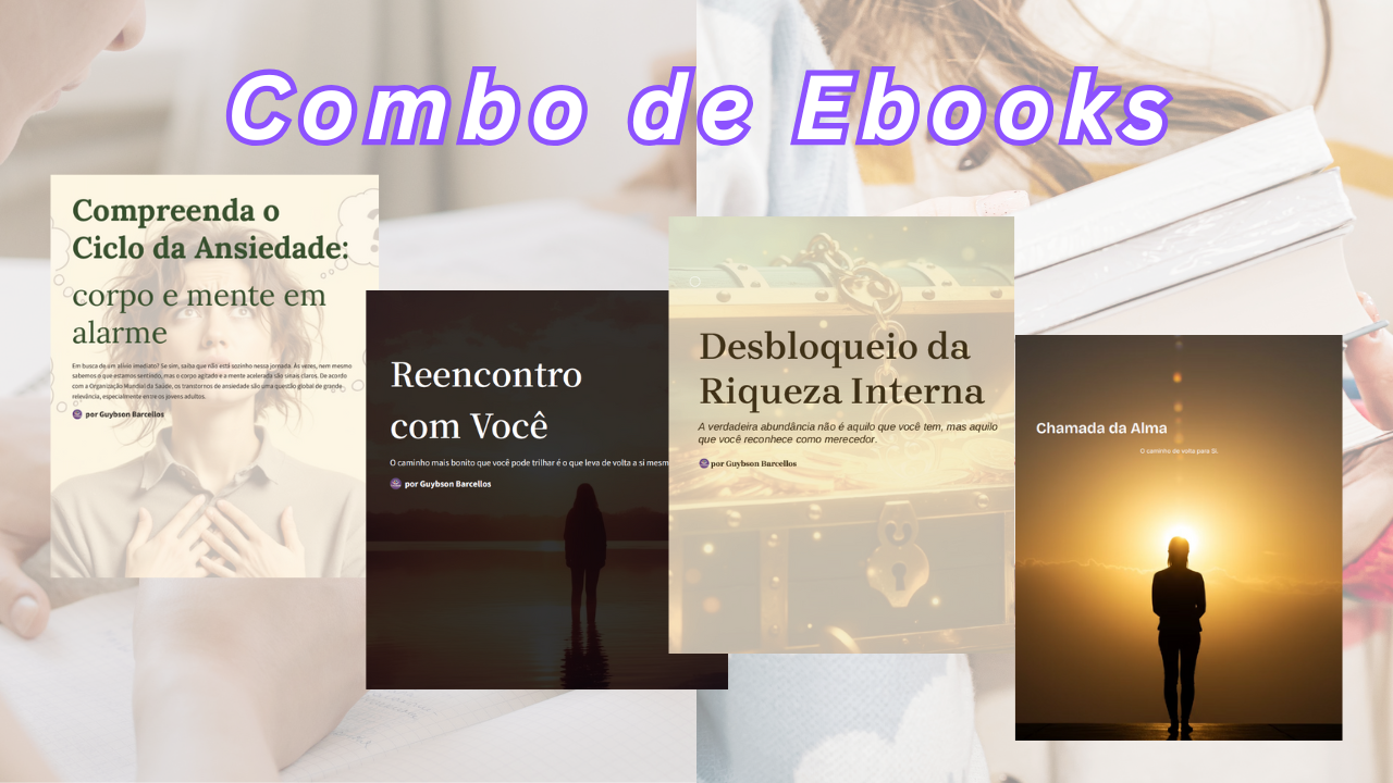 Combo de Ebooks Cura Interna