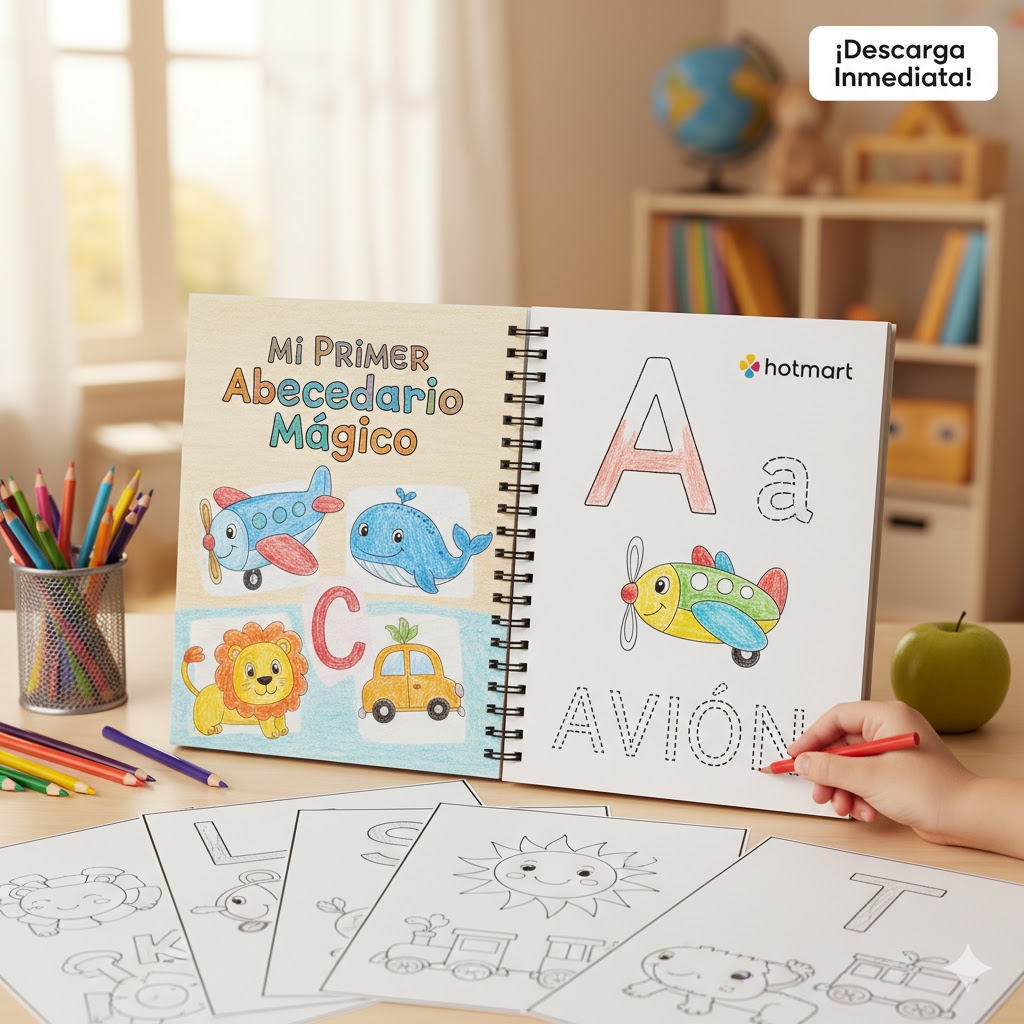 Diversión Alfabética: Colorear para Aprender | Hotmart