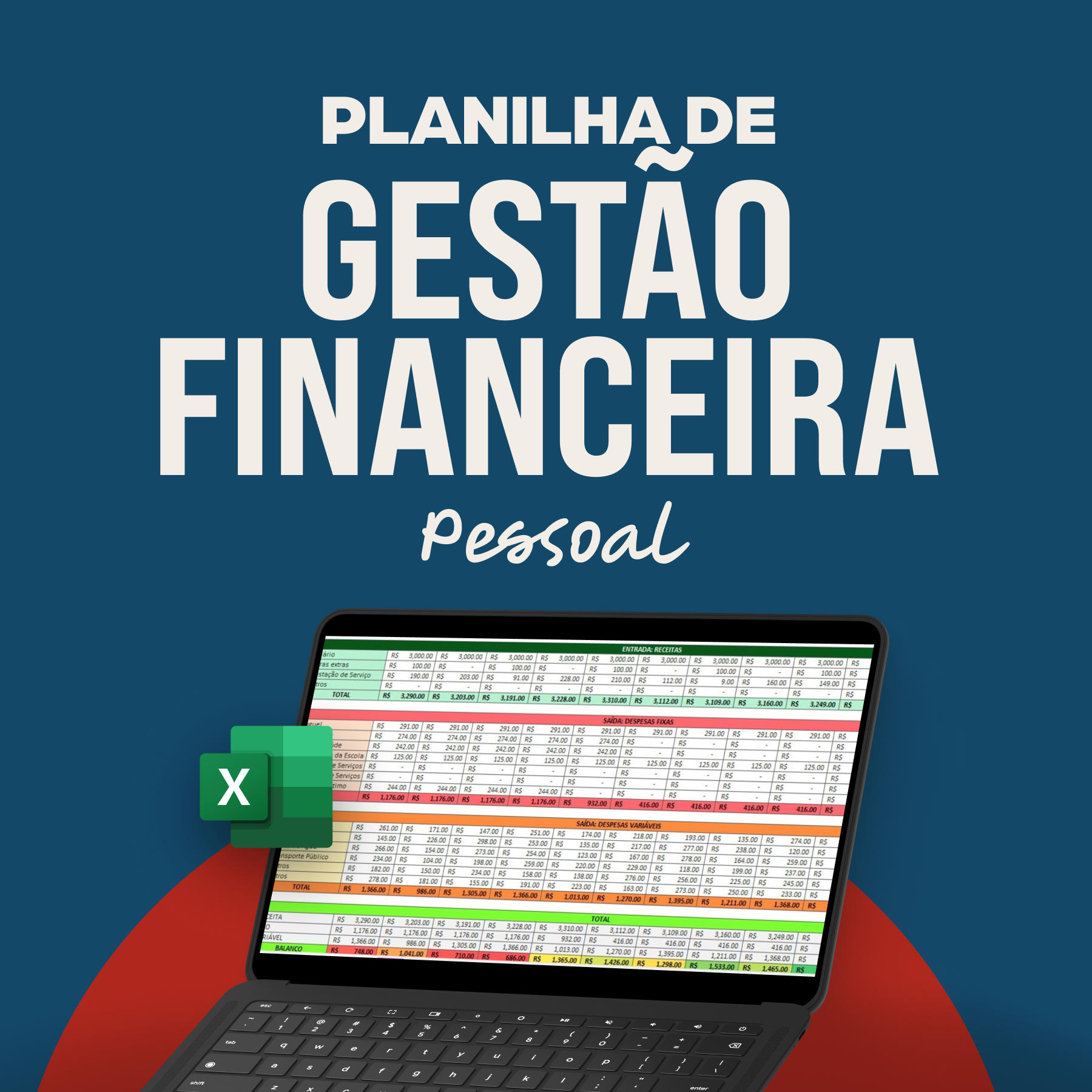 Planilha de gestão financeira pessoal - Verena Silva Cordeiro | Hot...