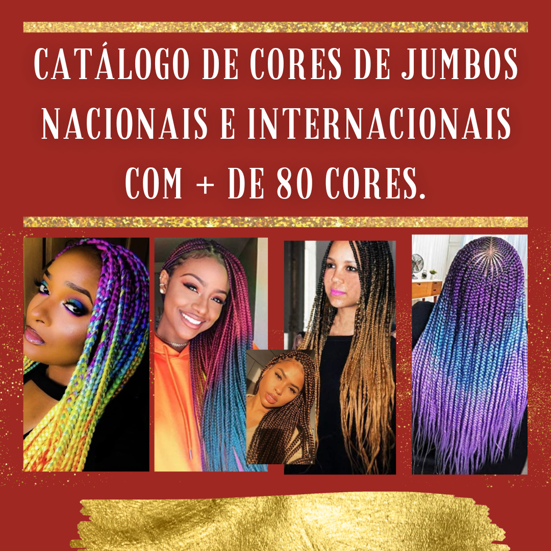 CATÁLOGO DE CORES DE JUMBOS NACIONAIS E INTERNACIONAIS + DE 80 CORE...