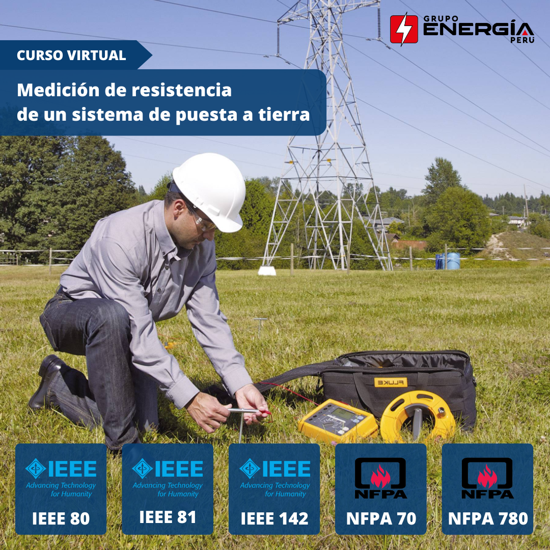 MEDICION DE RESISTENCIA DE UN SISTEMA DE PUESTA A TIERRA - JIANCARL...