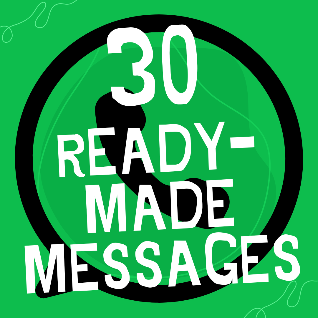 30 Ready-made Messages for You to Send on WhatsApp or messenger and ...