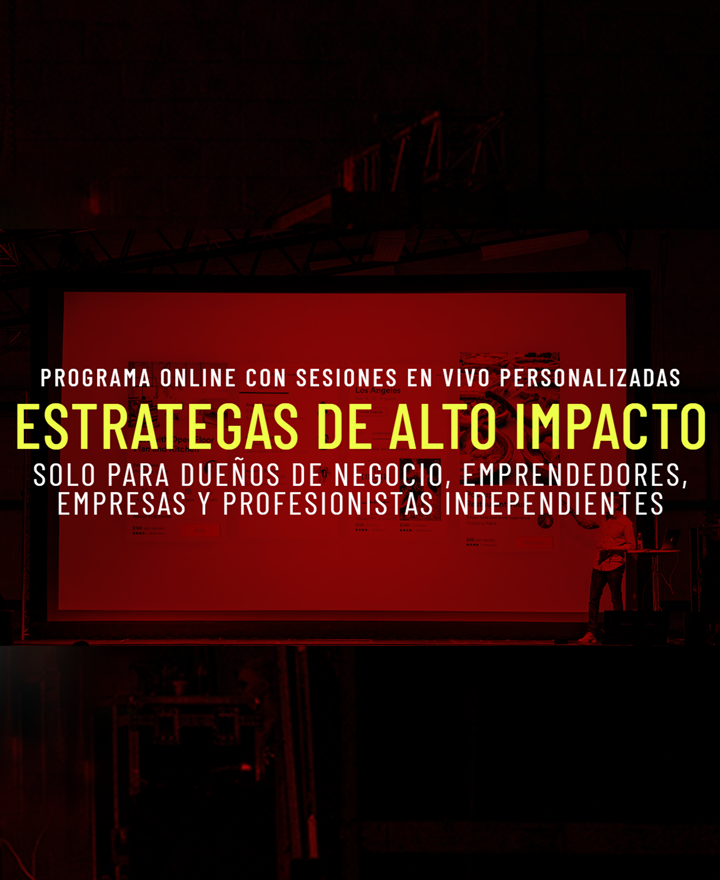PROGRAMA ESTRATEGAS DE ALTO IMPACTO - Publicidad Digital para Negoc...