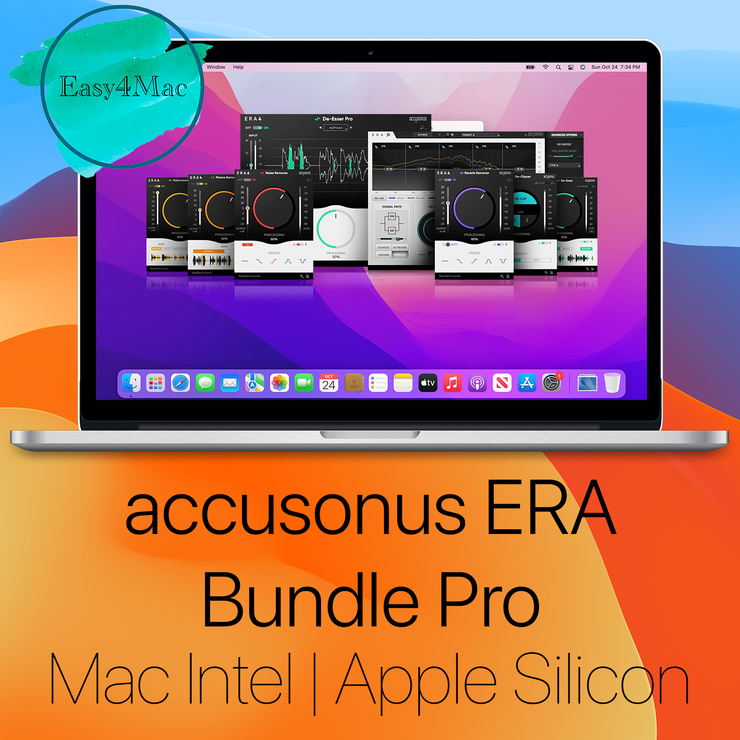 accusonus ERA Bundle Pro Mac Intel | Apple Silicon •Easy4Mac•
