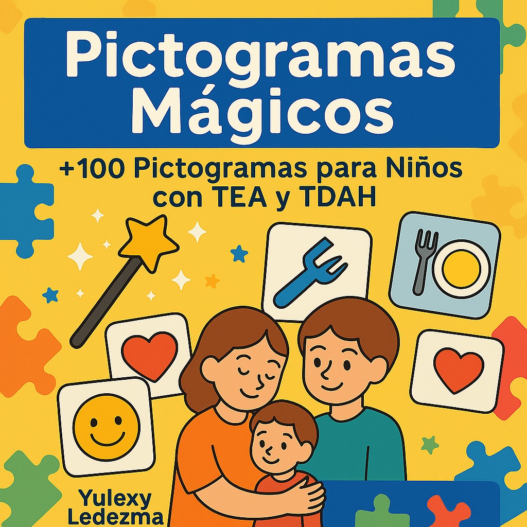 Pictogramas Mágicos: +100 Pictogramas para Niños con TEA y TDAH