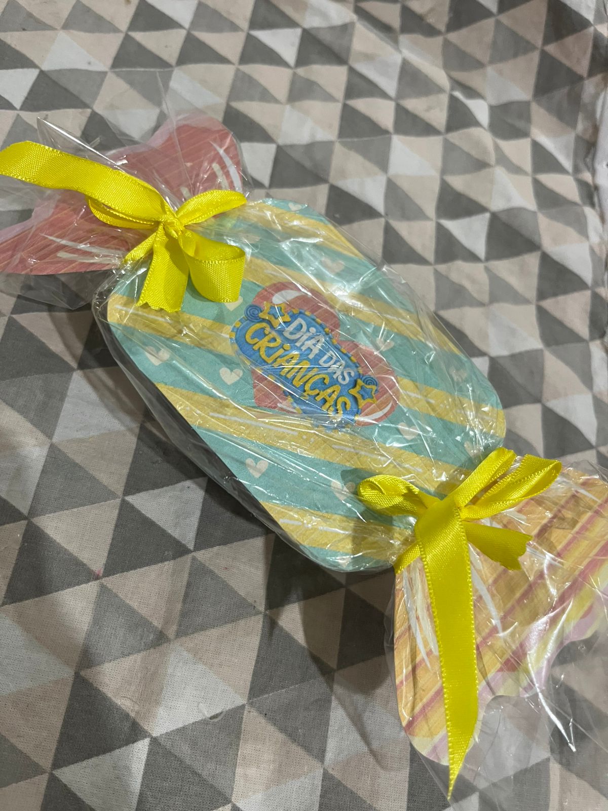 Arquivo Lembrancinha Dia das Crianças – Formato Bala quadrada🎉 - R...