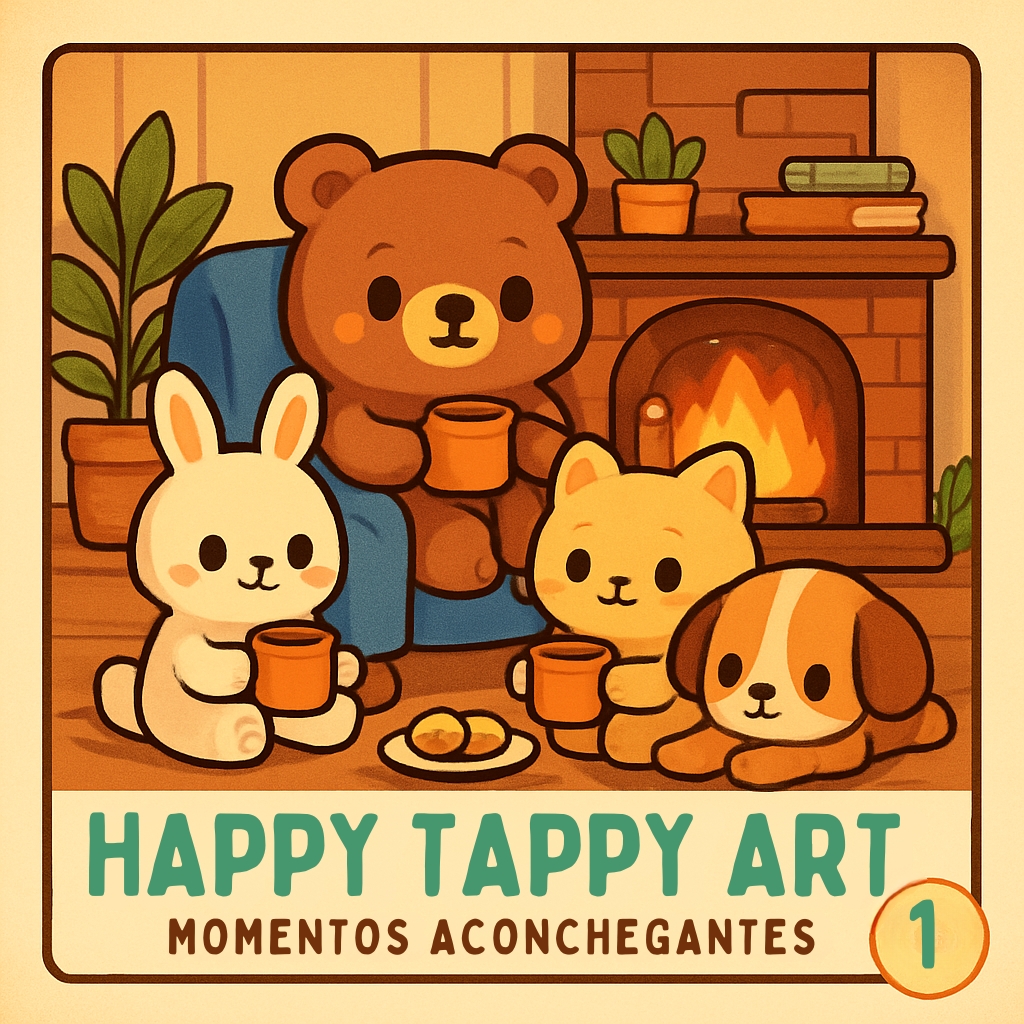 Happy Tappy Art - Momentos Aconchegantes - Happy Tappy Art | Hotmart