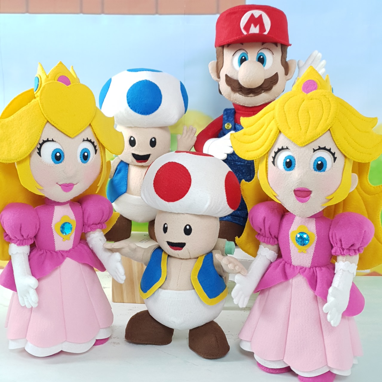 Curso em Feltro Mario Bros e sua Turma - Erica Cardoso de Carvalho ...