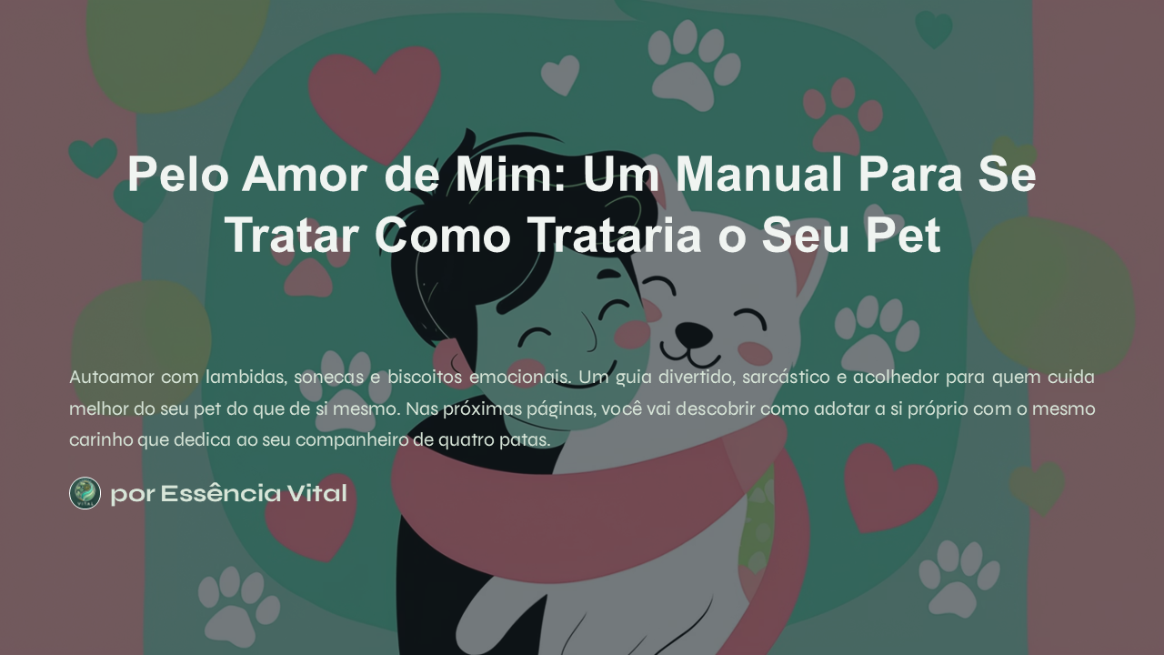 Pelo Amor de Mim: Um Manual Para Se Tratar Como Trataria o Seu Pet ...
