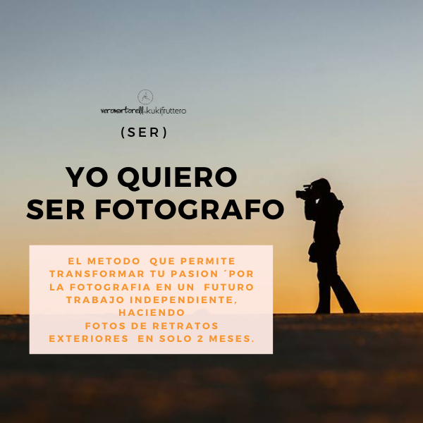 YO QUIERO SER FOTOGRAFO