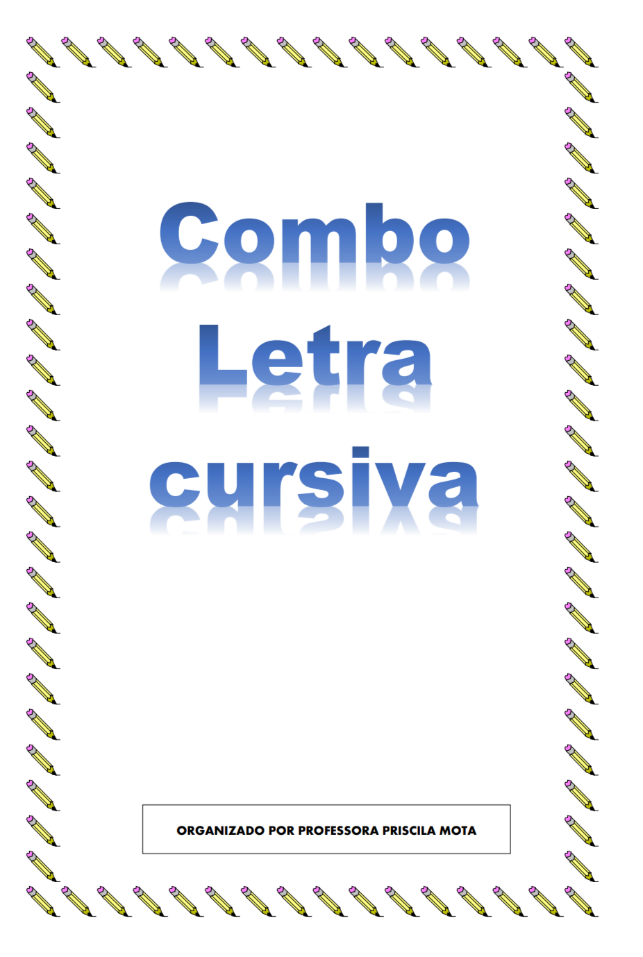 "Combo letra cursiva"
