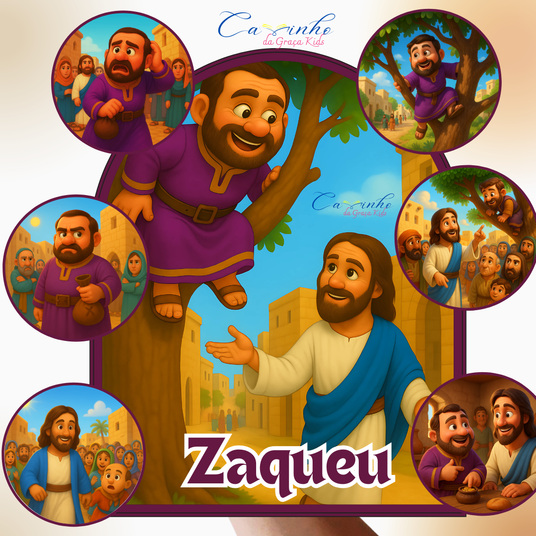 Luva de História - Zaqueu.