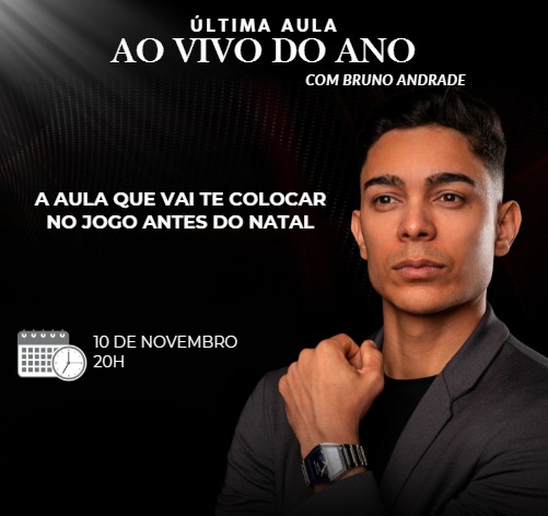Aulão com Bruno Andrade - Bruno Andrade | Hotmart