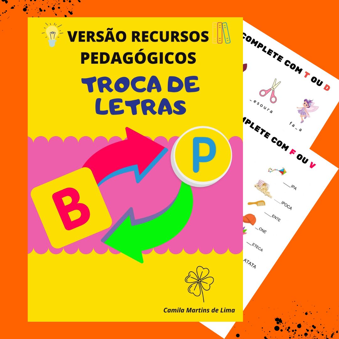 Atividades troca letras