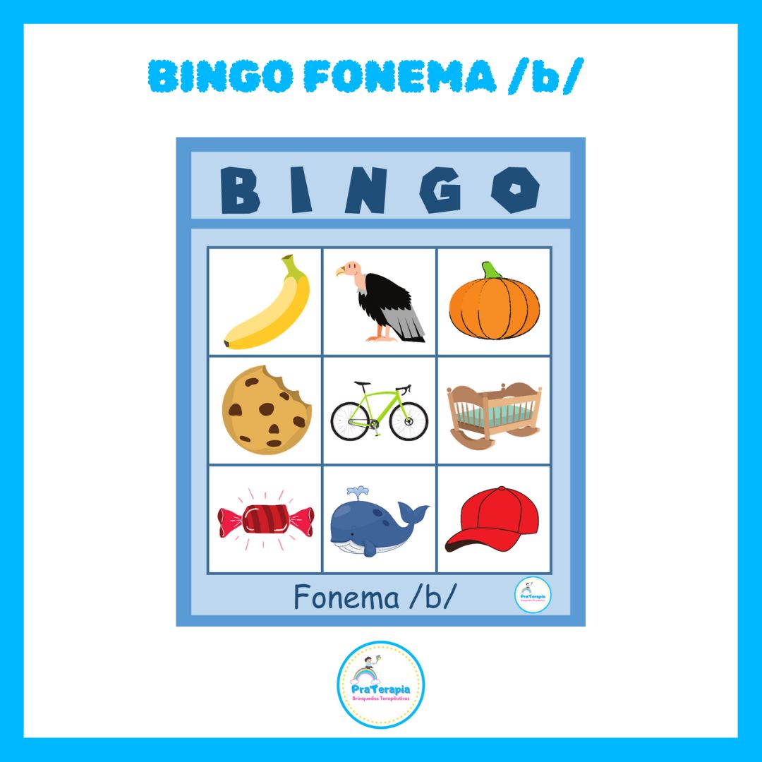 Bingo Fonema /b/ - Gabriela Machado | Hotmart
