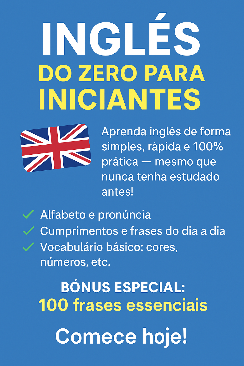📘 Inglês do Zero para Iniciantes - Kelvin Simão Nuno Mabombo | Ho...