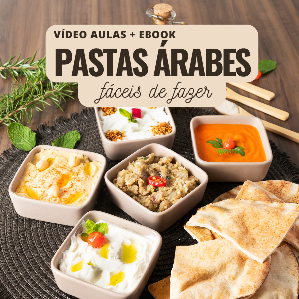 RECEITAS DAS PASTAS ÁRABES