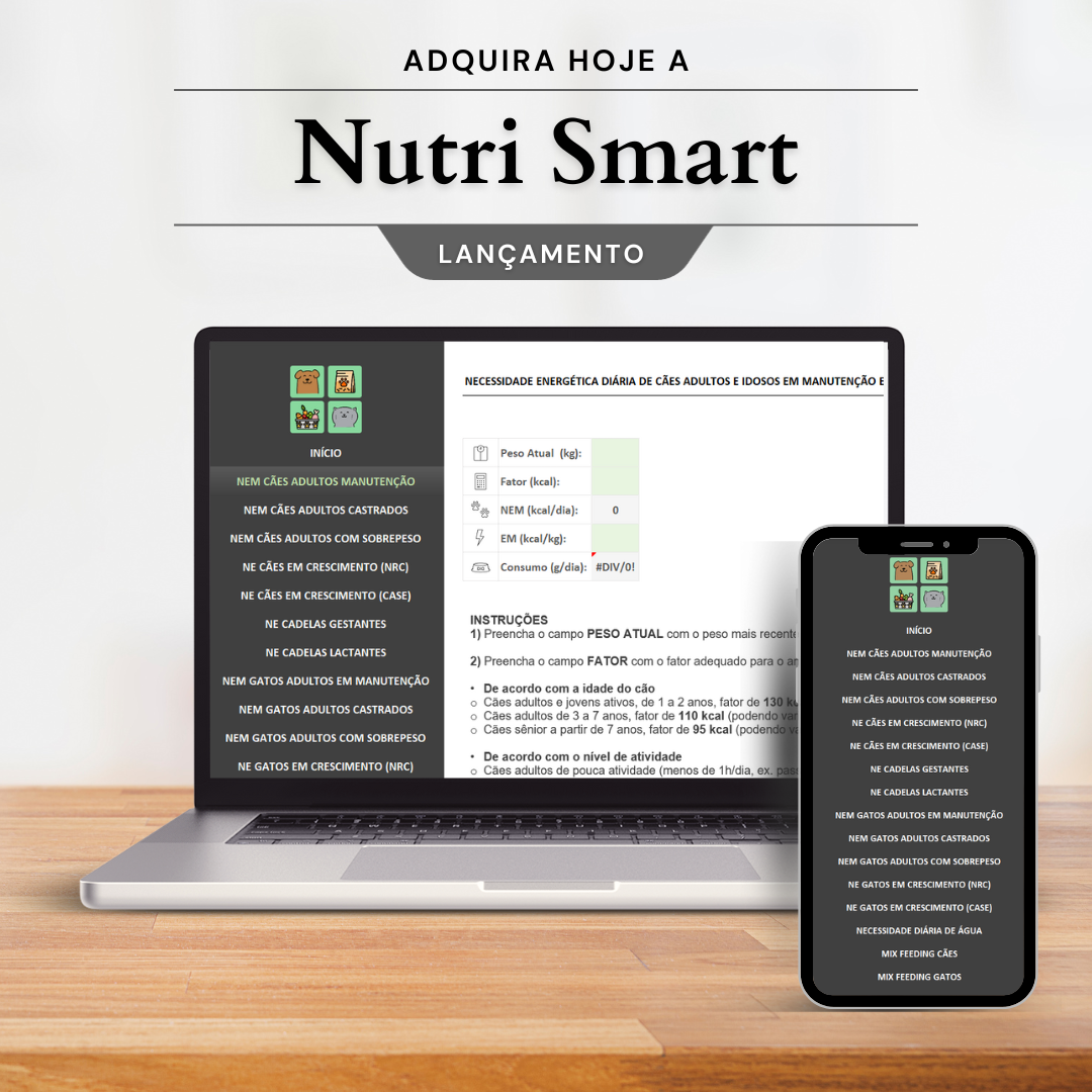 Nutri Smart - Calculadora nutricional pet - Bruna Fernandes | Hotmart