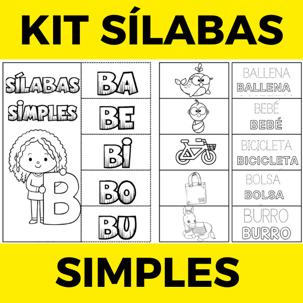 Kit Sílabas Simples - Somos Energía | Hotmart