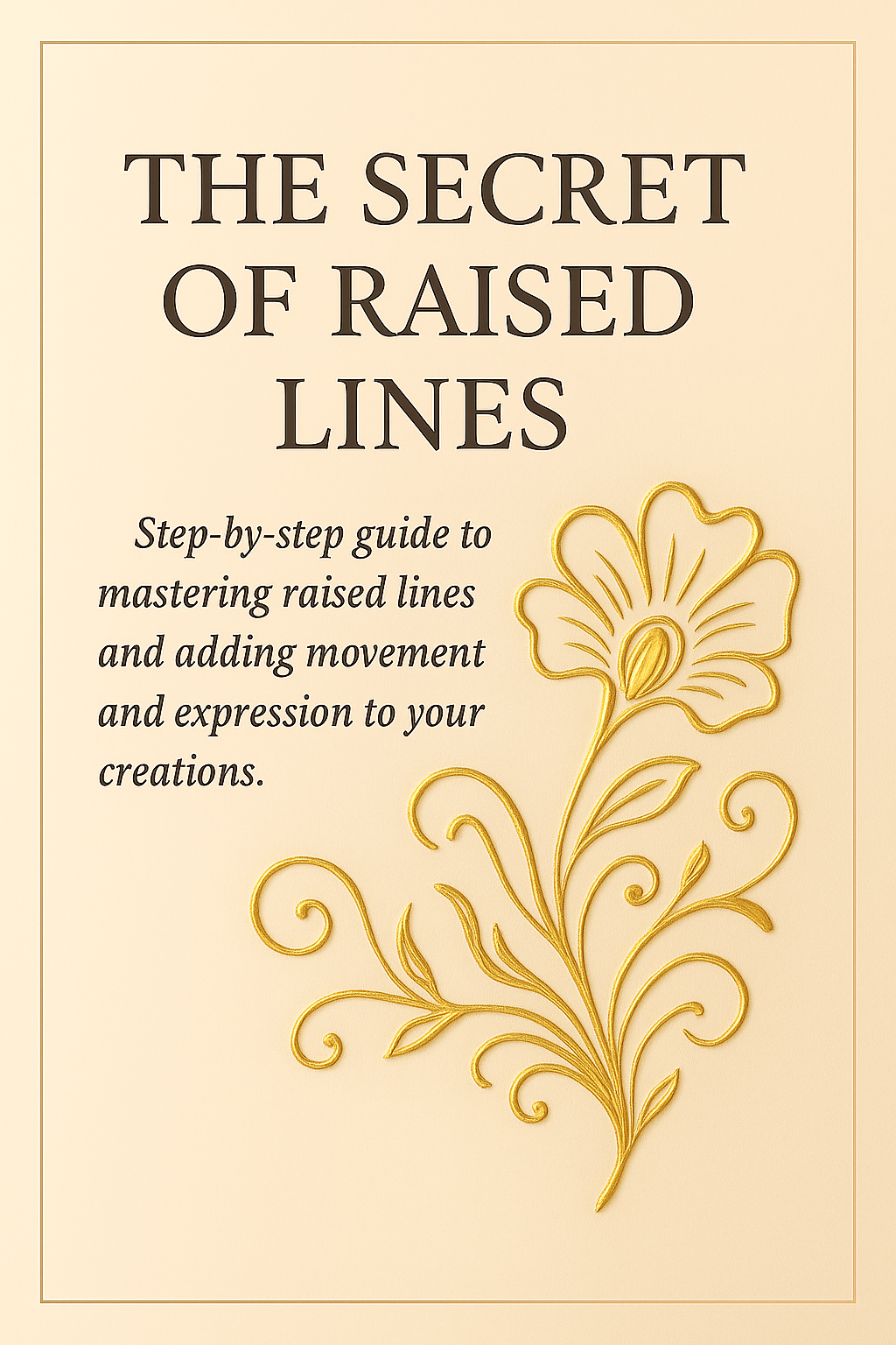 The Secret of Raised Lines – A Step-by-Step Artistic Guide