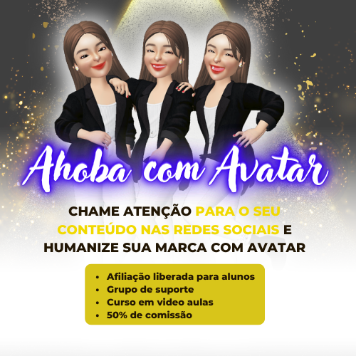 AHOBA COM AVATAR - Paula Renata Moreira Borges | Hotmart