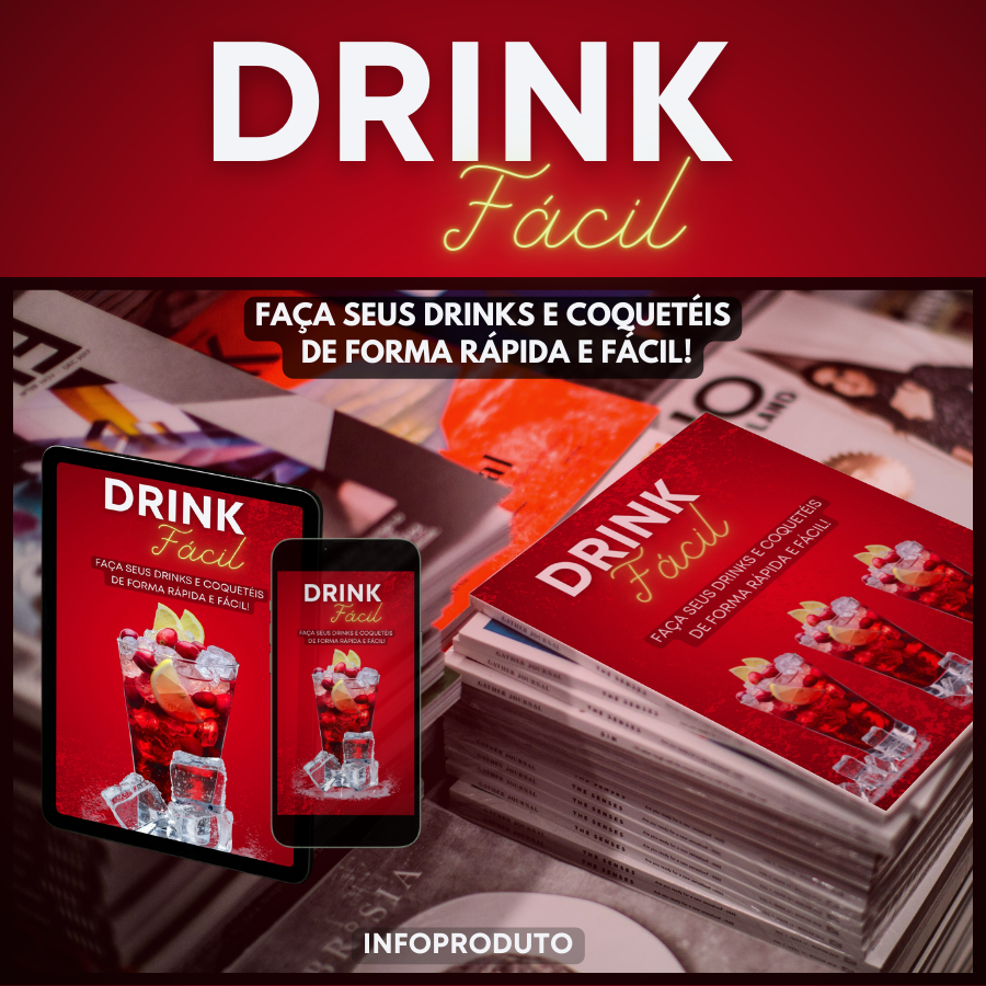 Drink Fácil - Marcelo Cassiano de Moraes | Hotmart