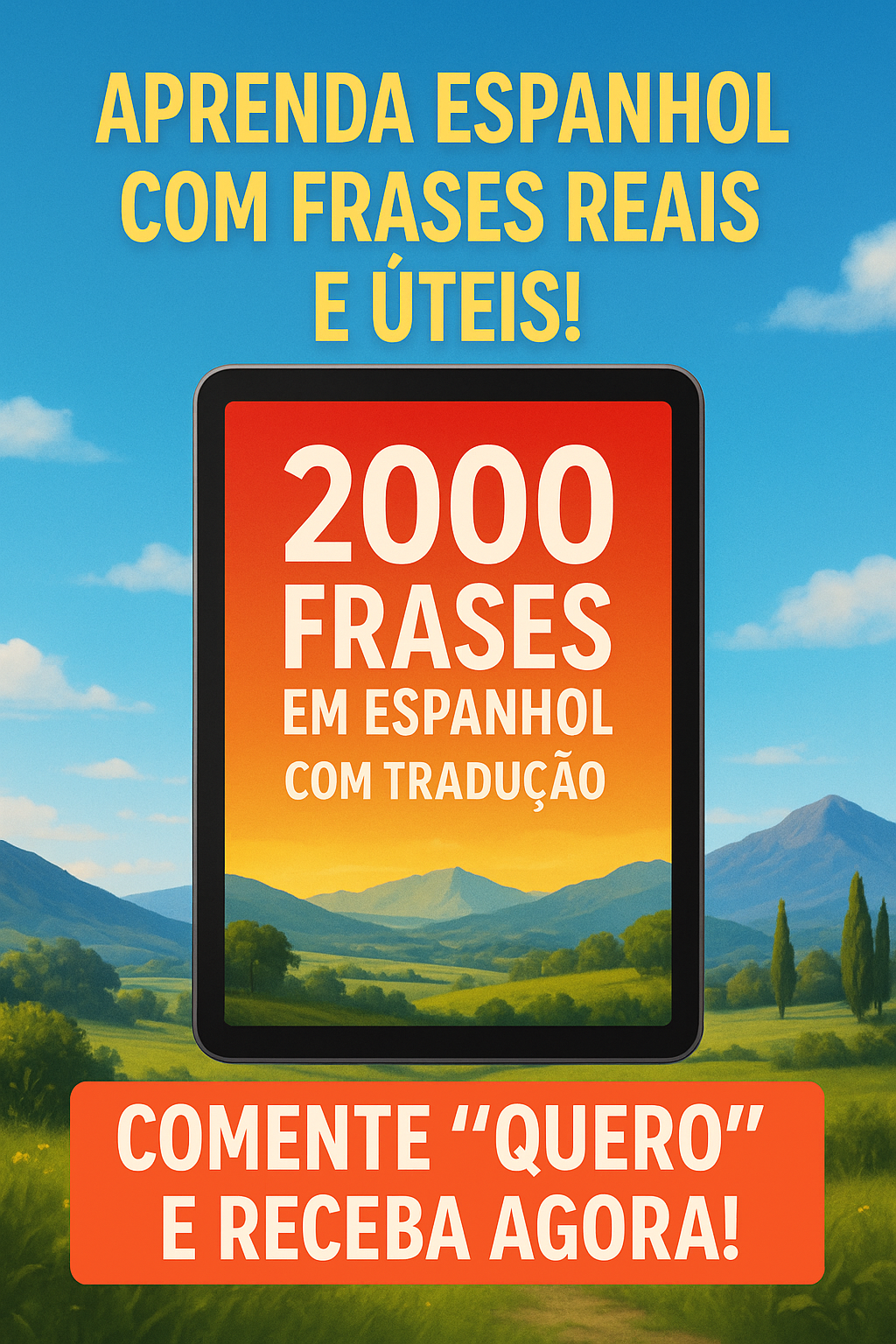 Domine o espanhol com 2.000 frases essencias -do Basico ao avançado