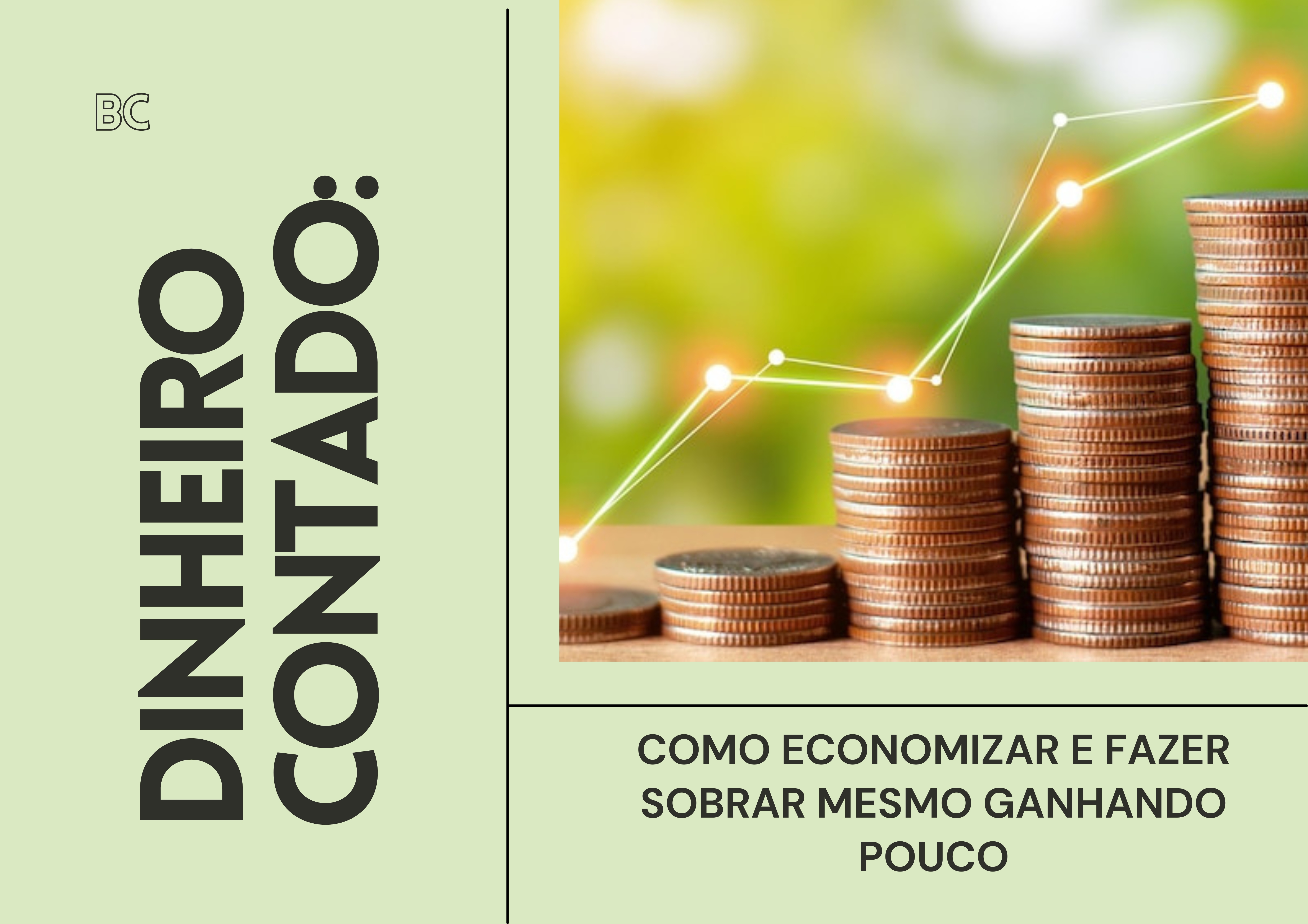 DINHEIRO CONTADO: Como Economizar e Fazer Sobrar Mesmo Ganhando Pou...