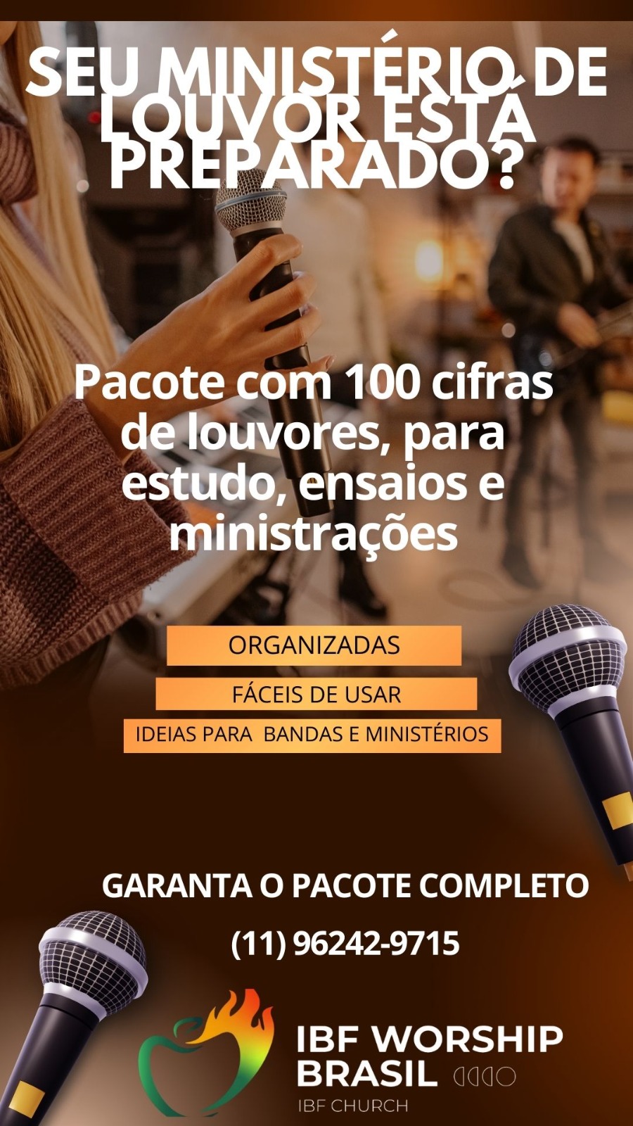 Pack de 100 Cifras - Louvor | Hotmart