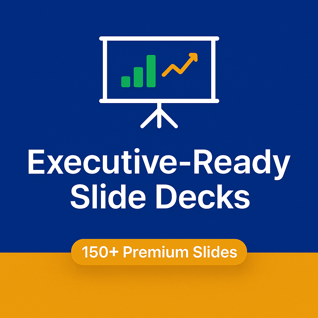 Executive-Ready Slide Decks – 150+ Templates - Mindset Group | Hotmart