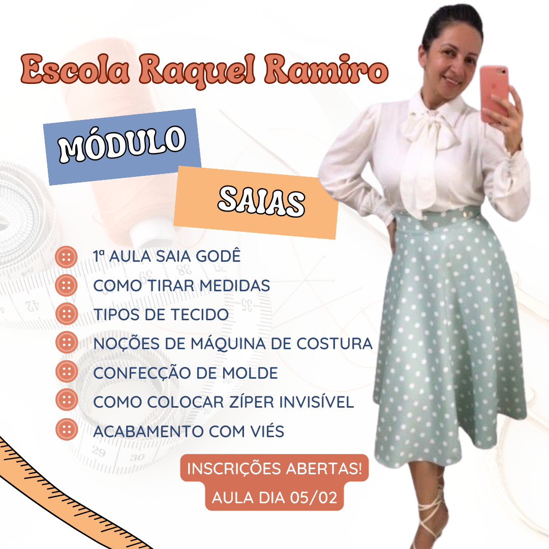 Módulo Saias Saia Godê Eleci Raquel Gomes Hotmart