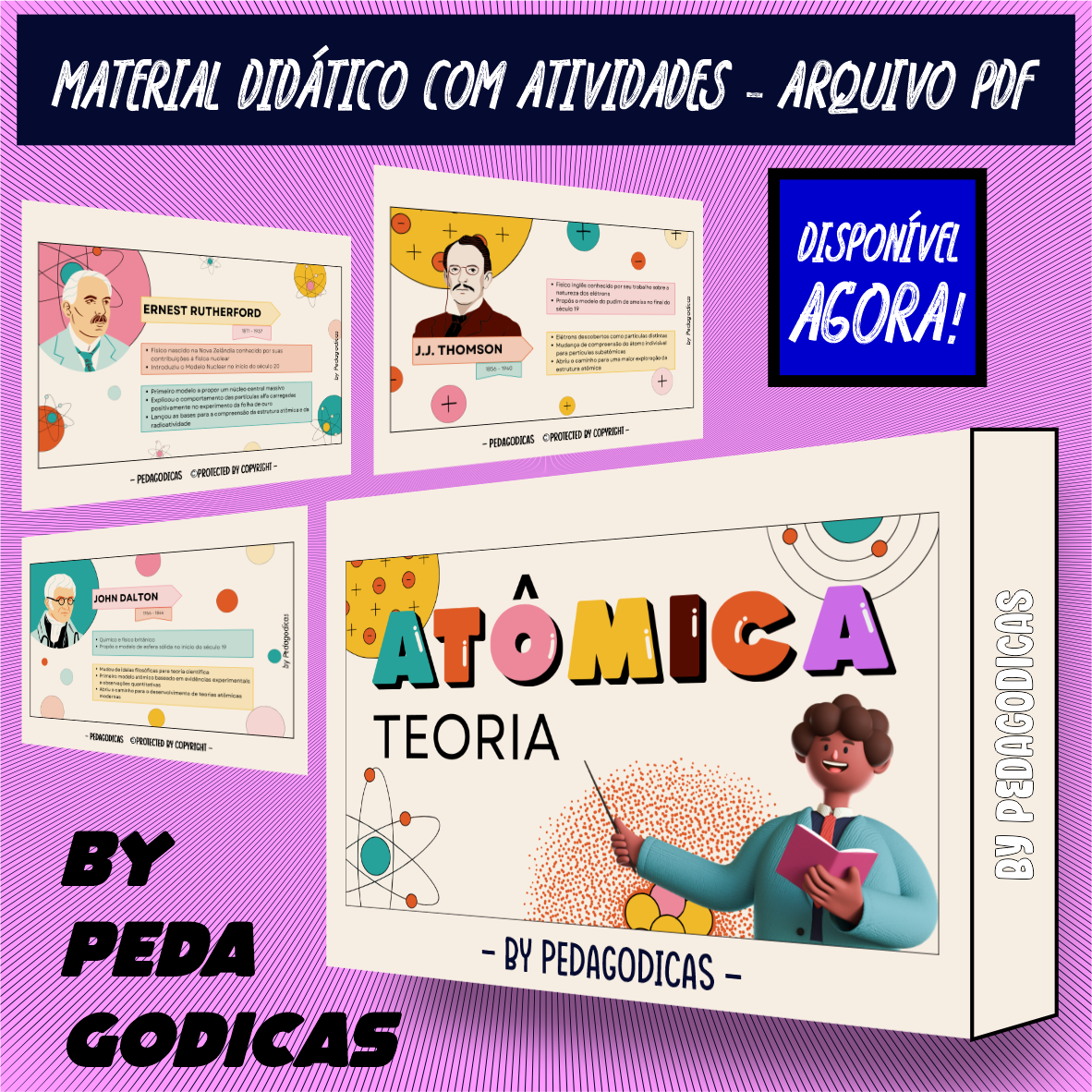 Teoria Atômica - Material Didático - Cia NK Digital | Hotmart