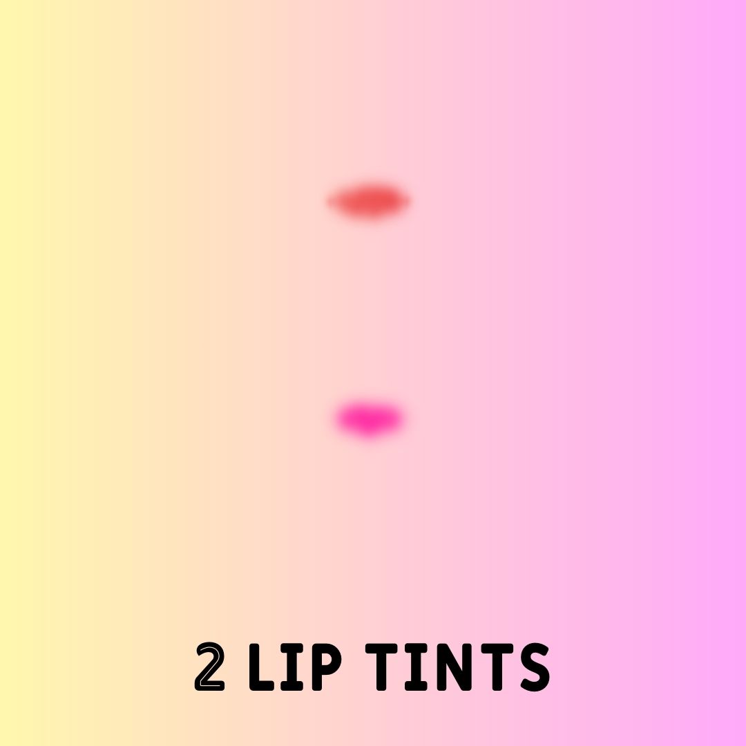 Pack 2 Lip tints pra SPARK AR