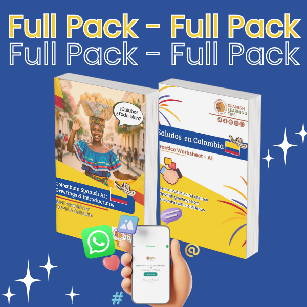 Bundle: Complete A1 Spanish Pack – Greetings & Introductions in...