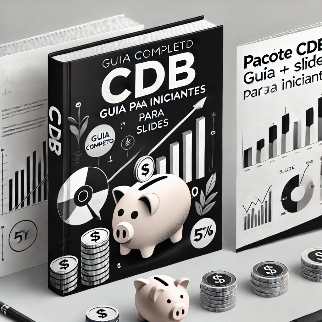 Pacote Completo: Guia e Apresentação sobre CDB para Iniciantes - Gi...