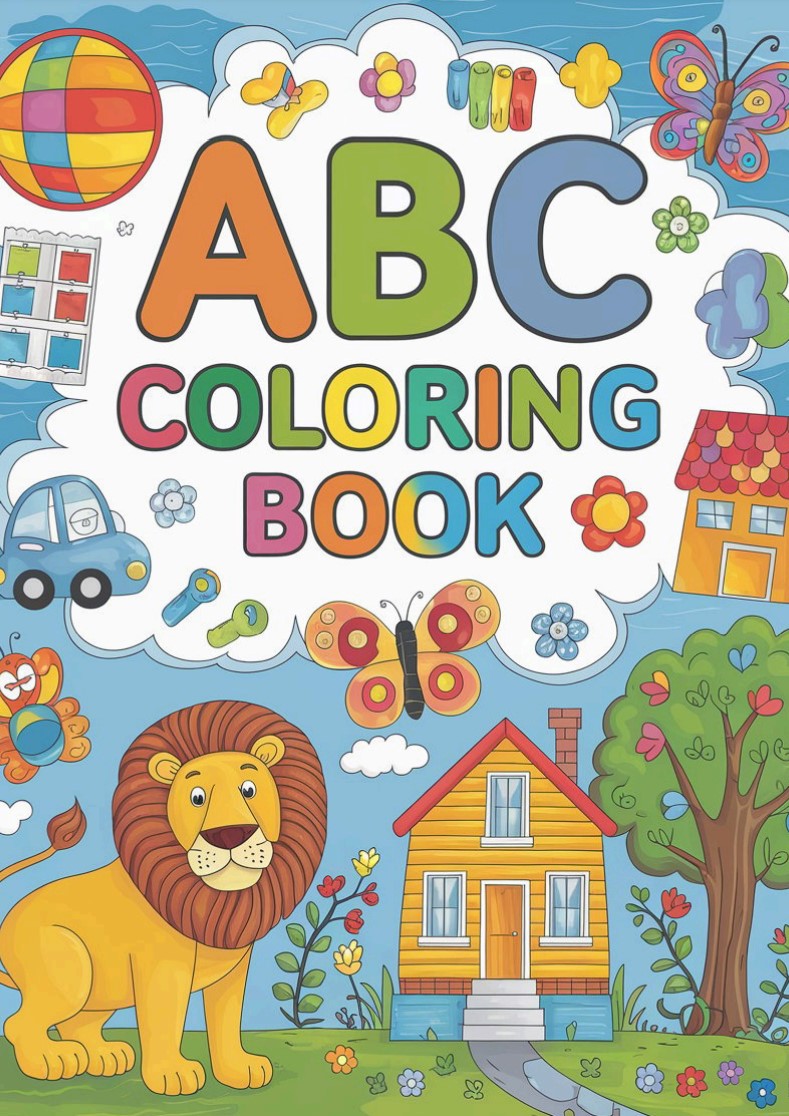My ABC Coloring Booklet Worksheet