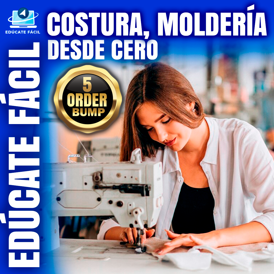 COSTURA, MOLDERÍA DESDE CERO