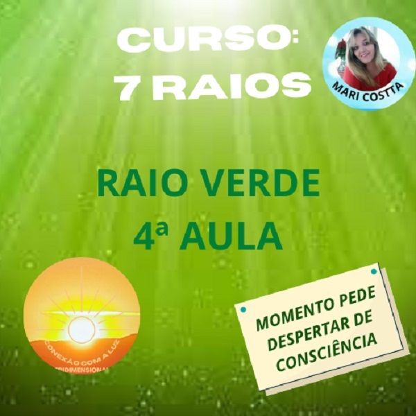 Curao 7 Raios - Verde - Círculo de Luz | Hotmart