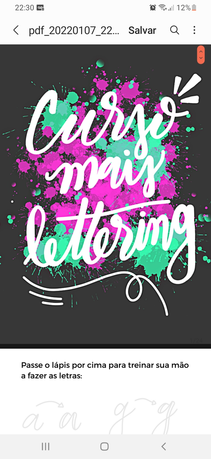 E-book Mais Lettering 1.0