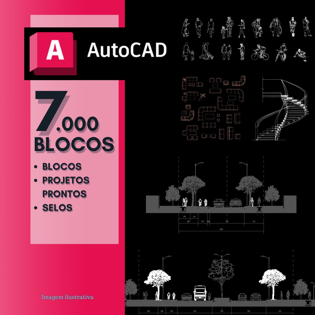 BLOCOS AUTOCAD - Engenheira de Sucesso | Hotmart